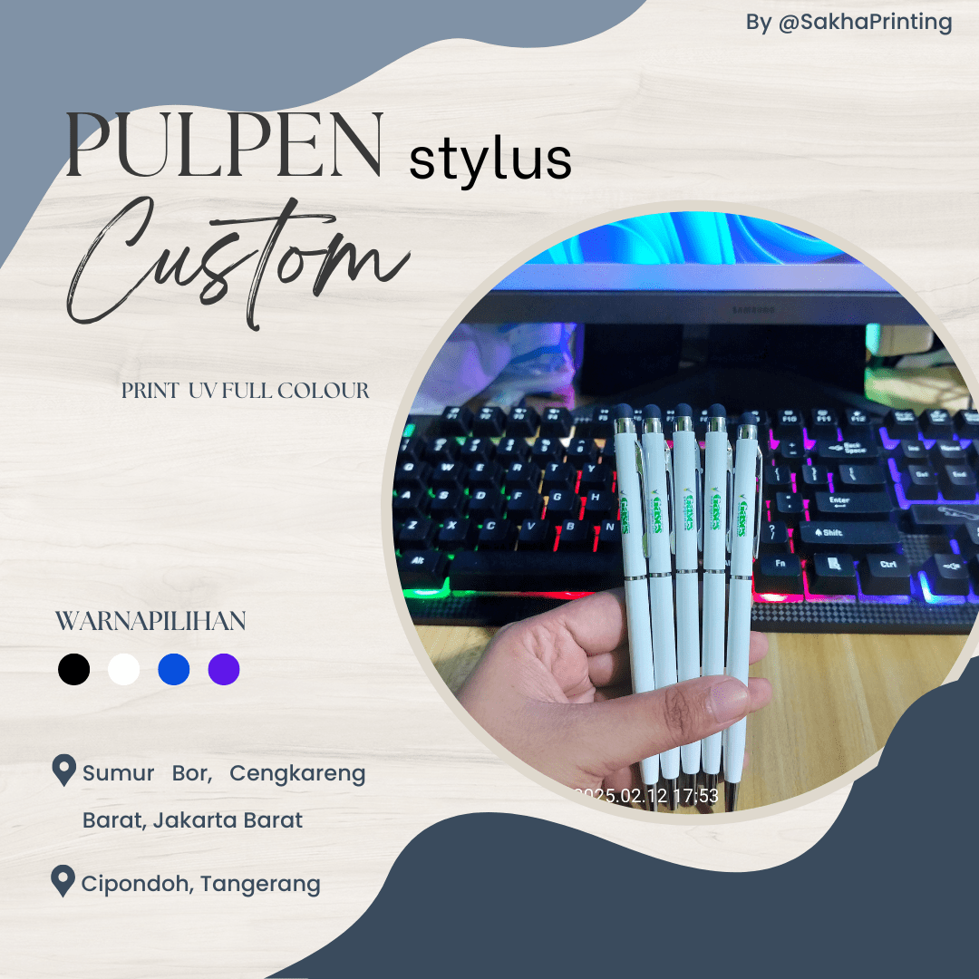 Pulpen Custom - Sakha Printing