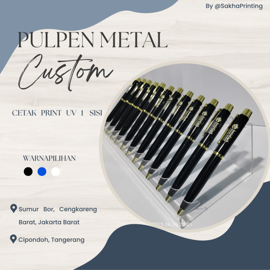Pulpen Custom - Sakha Printing